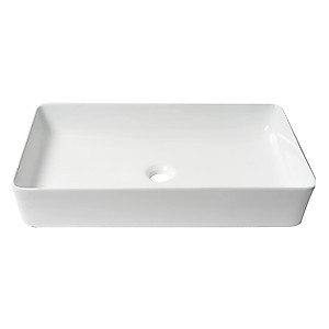 ALFI brand ABC902-W Bathroom Sink, White