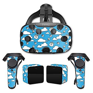 MightySkins Skin Compatible with HTC Vive Full Coverage - Unicorn Clouds | Protective, Durable, and Unique Vinyl Decal wrap Cover | Easy to Apply, Remove, and Change Styles | Made in The USA
