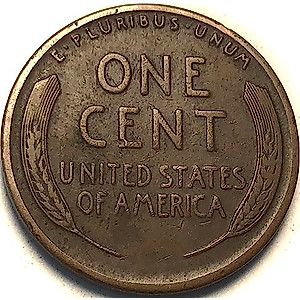 1924 S Lincoln Wheat Cent Penny Seller Fine