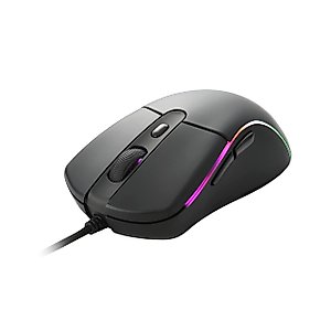 i-rocks M40E Esports Grade Ultralight 62g Performance Gaming Mouse with D2FC-F-K(60MN) Micro Switches, PMW 3389 Optical Sensor (Up to 16,000 DPI) & RGB Lighting
