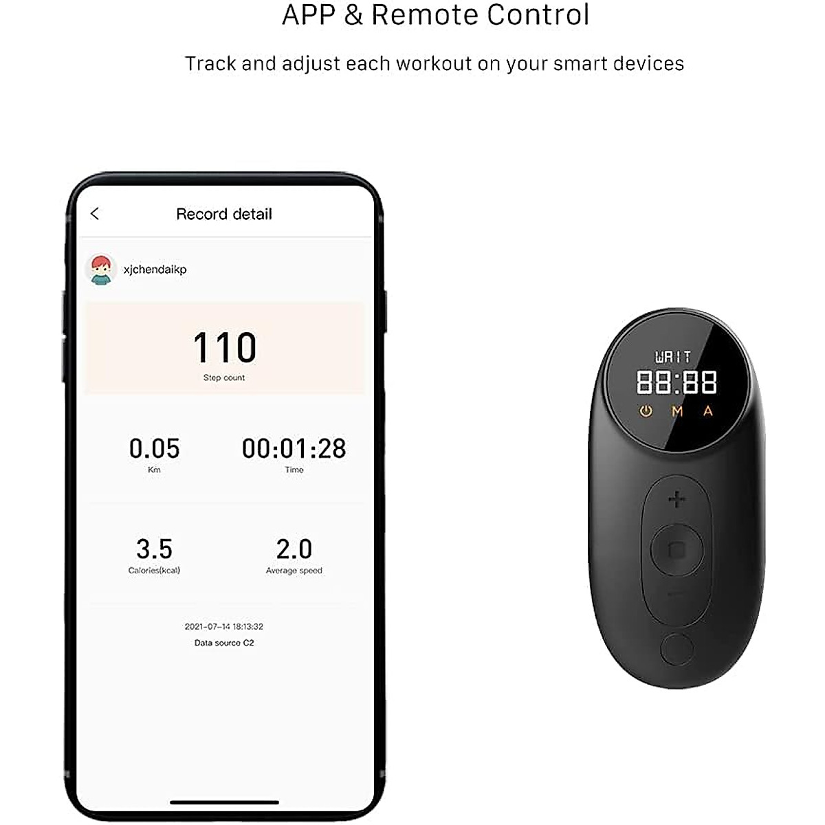 WalkingPad Folding Treadmill, Ultra Slim Foldable Treadmill Smart Fold Walking Pad Portable Safety Non Holder Gym and Running Device P1 Grey 0.5-3.72MPH