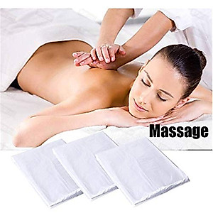 100 Pcs Disposable Bedspread Cover SPA Massage Treatment Table Sheets Transparent Beauty Bed Waterproof Film Couch