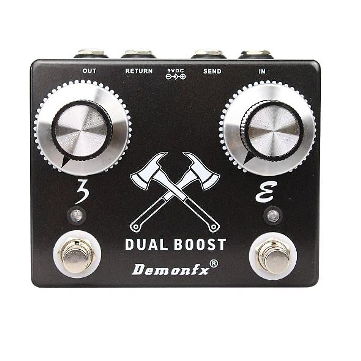 Demonfx Dual Booster with FX Loop Fast US Ship No International Wait Times