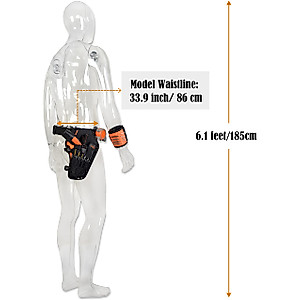 3-In1 Drill Holster Set w/Strong Magnetic Wristband & Solid 2 inch Belts for Men, Drill Holder, Tool Belt Drill Holder, 12v Power Tool Holster, Impact Holster, Impact Holder, Magnetic bit Holder