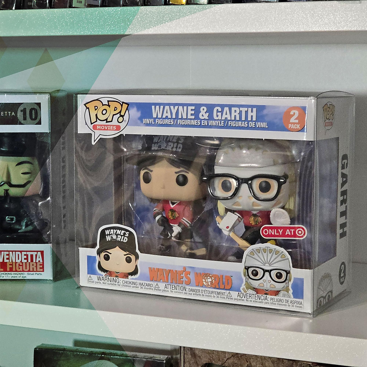 MALKO Protector Case Compatible with Funko Pop Albums Figures | 0.4 MM Thick Recyclable Plastic | 5 Pack