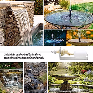 PAMUNULA Water Fountain Auto Fill System AutoFill Water Level Kit, 1/4 ...