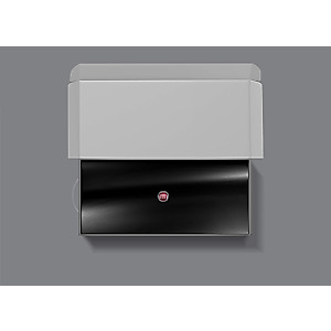 Fiat Folding Electric Scooter - 350W Motor, 15 to 20-Mile Long-Range Battery (Bianco White Ice)