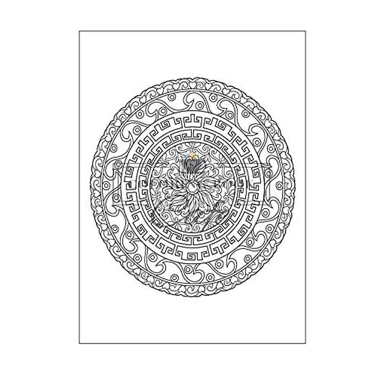 125 Mandalas: An Adult Coloring Book Featuring 125 of the World’s Most Beautiful Mandalas for Stress Relief and Relaxation (Mandala Coloring Books)