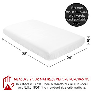 Sweet Jojo Designs White and Black Boho Mudcloth Boy Girl Fitted Mini Crib Sheet Baby Nursery Portable Crib Pack and Play Black and White Bohemian Woodland Tribal Southwest Mud Cloth Hatch Triple Line