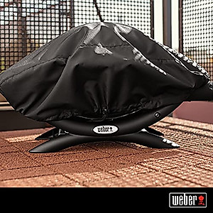 Weber Q 1000 Series Bonnet Grill Cover, Heavy Duty and Waterproof