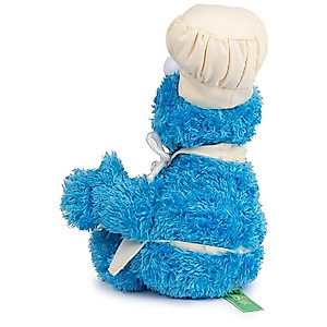 GUND Sesame Street Official Cookie Monster Teach Me Plush, Premium Plush Toy for Ages 1 & Up, Blue, 15”