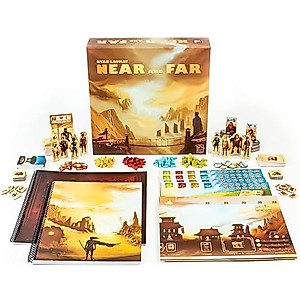 Near and Far by Red Raven Games, Strategy Board Game