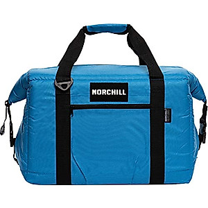 NorChill 4014560 Voyager Series 24 Can Soft Side Cooler Bag- Red, Blue & Black Available