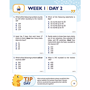 3rd Grade Common Core Math: Daily Practice Workbook - Part I: Multiple Choice | 1000+ Practice Questions and Video Explanations | Argo Brothers (Common Core Math by ArgoPrep)