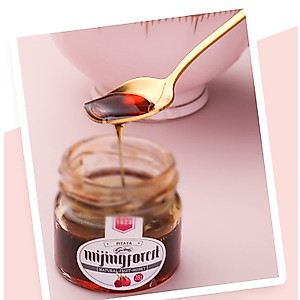 10 Pack Rose Flower Stirring Spoons - 6.8 Inch Stainless Steel Coffee, Tea, Milkshake, Cocktail, Bar Spoons - Gold