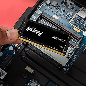 Kingston Fury Impact 32 GB (2 x 16 GB) 2666MHz DDR4 CL15 Laptop Memory Kit of 2 KF426S15IB1K2/32