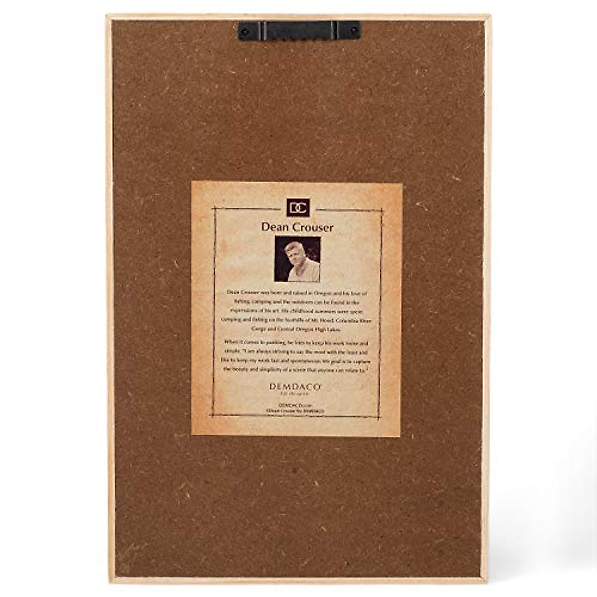 DEMDACO Dean Crouser Cardinal Pair Watercolor Red 12 x 8 Wood and Canvas Decorative Wall Art Sign