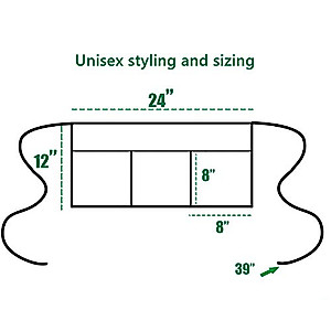 Waist Apron for Teachers with 3 Pockets Half Black Apron,Teachers Prefect Gift (teacher of ting humans)