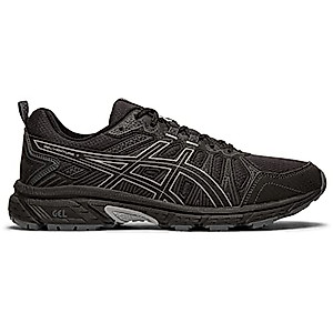 ASICS Men's Gel-Venture 7 Running Shoes, 14, Black/Sheet Rock