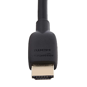 Amazon Basics High-Speed HDMI Cable (48Gbps, 8K/60Hz ) - 6 Feet, Dark Gray