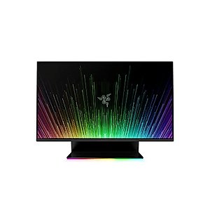 Razer Raptor 27" Gaming Monitor: WQHD (2560x1440) - IPS-Grade - 165Hz - 1ms Response - HDR 400 - NVIDIA G-Sync Compatible & AMD FreeSync - Solid Aluminum Base Chroma RGB