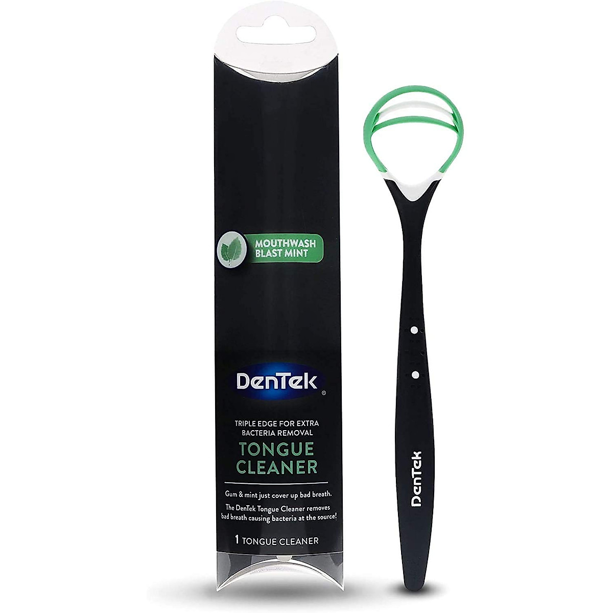 DenTek Tongue Cleaner, Fresh Mint, 1 Count Each | Pack of 5