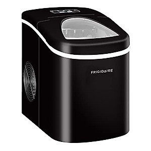 Frigidaire, 26 Lbs Portable Compact Icemaker, Ice Making Machine, Black