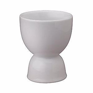 Hic 400220 Double Egg Cup Porcelain, 3-1/4" X 2-1/2"