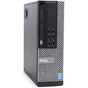 Dell Optiplex 9020 Small Form Desktop, Quad Core i5 4570 3.2Ghz, 32GB DDR3 RAM, 2TB Hard Drive, DVD-RW, Windows 10 (Renewed)