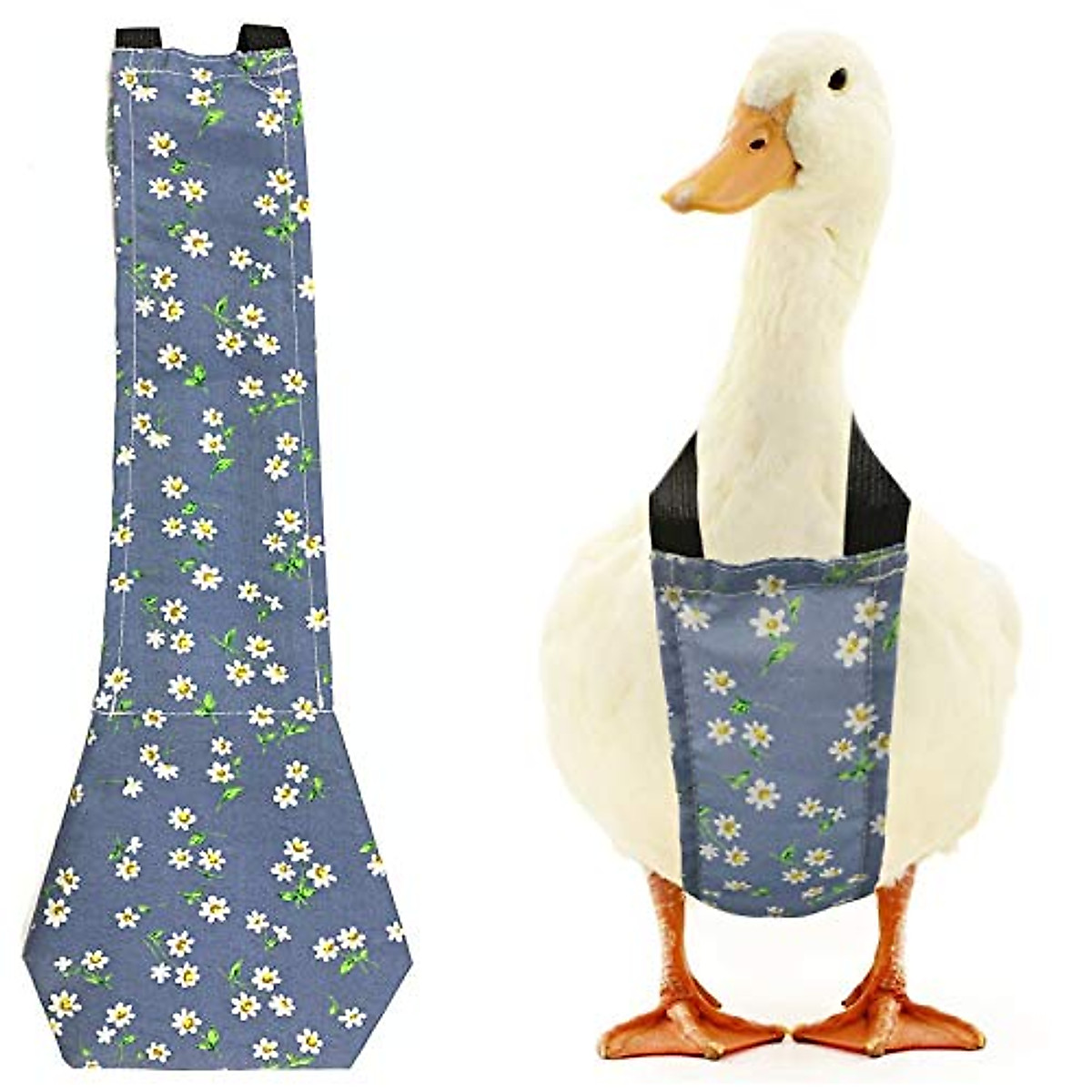VIVEKATT Chicken Diaper, Pet Diaper for Chook Duck Goose, Washable Pet Diapers Bow Tie Duck Diapers Chicken Diaper for Poultry, 1 Count (Pack of 1)