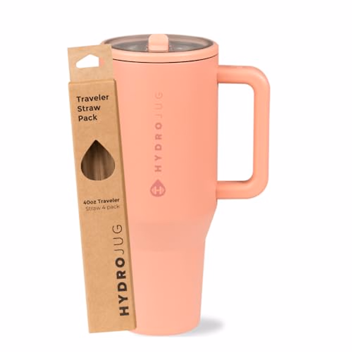 Dahlia 40oz Traveler + Replacement Straws