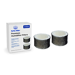 Fette Filter -2 Humidifier Filters Compatible with Holmes & Sunbeam Humidifier Filter A, HWF62 HWF62CS HWF62D (Pack of 2)