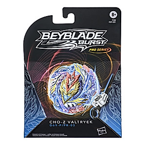 Beyblade Burst Pro Series Cho-Z Valtryek Spinning Top Starter Pack - Attack Type Battling Game Top with Launcher Toy