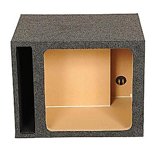 Q Power HD115 15" Single Heavy Duty Vented Square Subwoofer Sub Enclosure Box