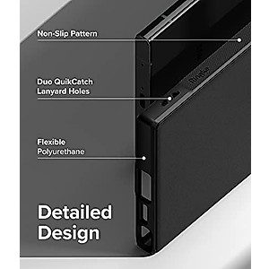 Ringke Onyx [Feels Good in The Hand] Compatible with Samsung Galaxy S23 Ultra Case, Anti-Fingerprint Technology Prevents Oily Smudges Non-Slip Enhanced Grip Precise Cutouts for Camera - Black