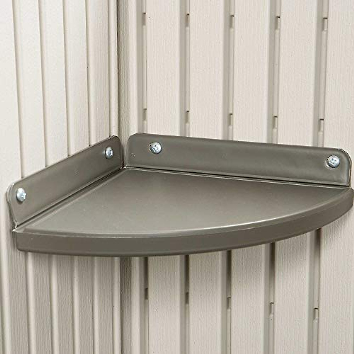 Lifetime 60079 Outdoor Storage Dual Entry Shed, 15 x 8 ft, Desert Sand