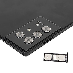 Gaeirt 10.1 Inch Tablet, 2 in 1 Tablet 5G WiFi 8MP Front 16MP Rear 100‑240V 8GB RAM 256GB ROM 8 Core CPU for Office (US Plug)