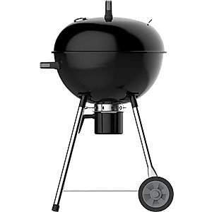 Nexgrill Premium Charcoal Grill, 22" Heavy Duty Charcoal Kettle Grill, Outdoor Cooking, Camping Patio, Backyard, Tailgating, Black (22 Inches Original)