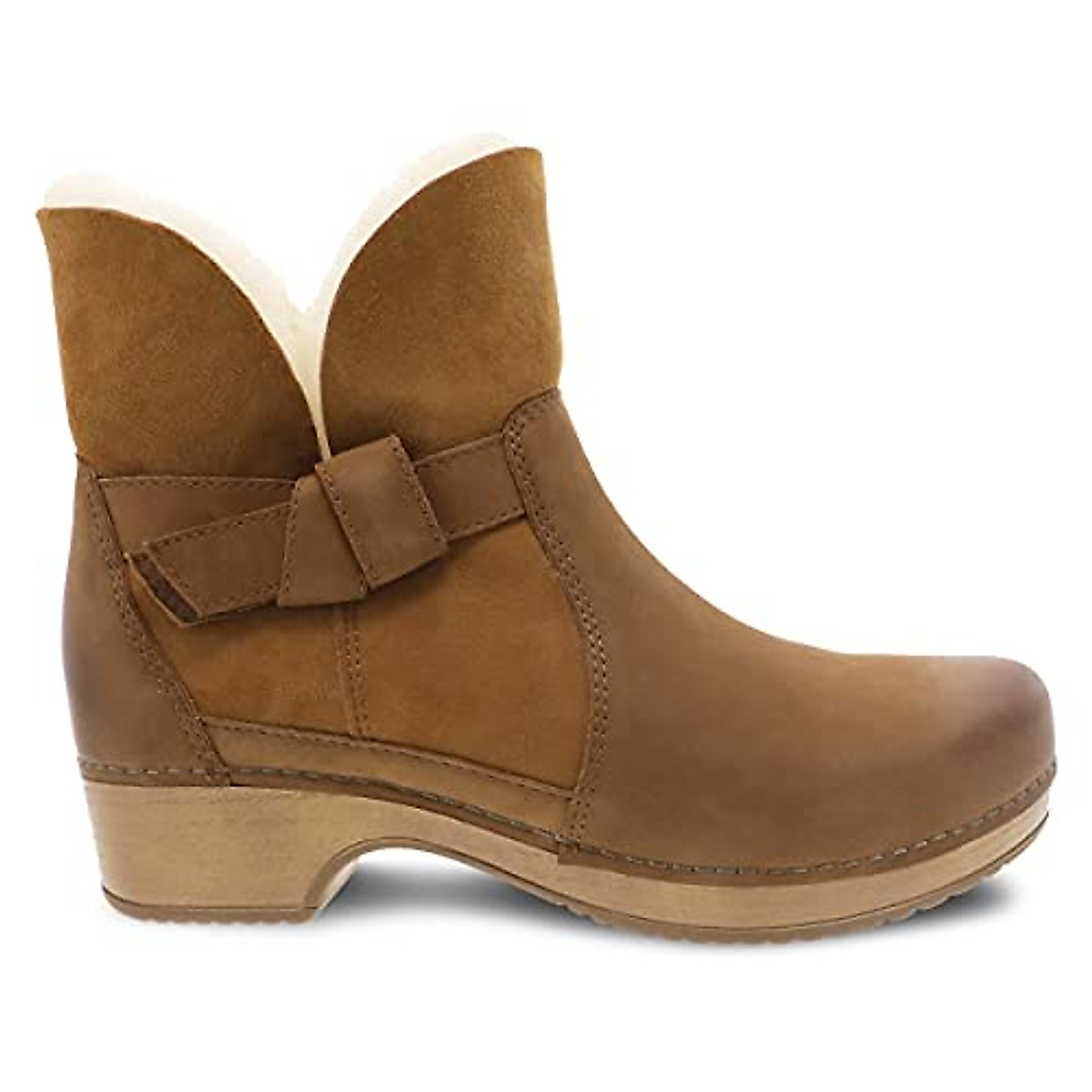 Dansko Women's Bessie Honey Burnished Pull On Boot - Bootie - Ankle Boot 5.5-6 M US