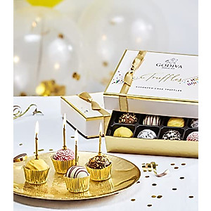 Godiva Chocolatier Birthday Truffles Assorted Chocolate Gift Box, 4.09 Oz (Pack of 6)