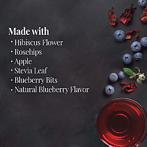 The Republic of Tea Blueberry Hibiscus, 36-Count
