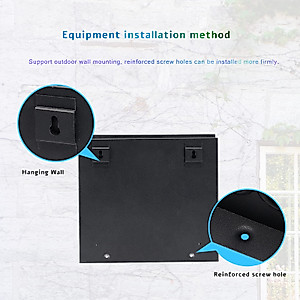 Octide Outdoor Waterproof PoE Switch, with 8 Ports PoE & 2G Uplink & 1SFP, Support IEEE802.3af/at, Metal Housing, Play&Play, AI Watchdog, Fanless Unmanage.