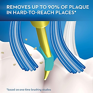 Oral-B Pulsar Expert Clean Battery Powered Toothbrush, Medium, 4 Count