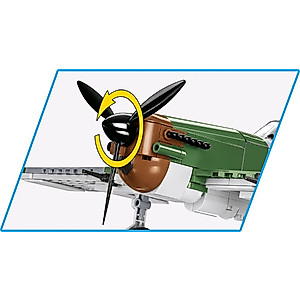 Cobi toys 317 Pcs Hs WWII Morane-Saulner Ms. 406