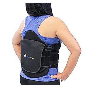 Brace Align VertebrAlign LSO Medical Back Brace L0650 L0637 - Pain Relief and Recovery from Herniated, Bulging, Slipped Disc, Sciatica, DDD, Spine Stenosis, Fractures and more