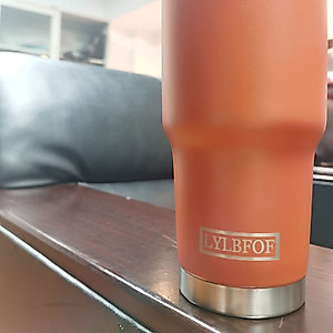 LYLBFOF Insulated Tumblers, 30 oz Stainless Steel Tumbler with Lid Double Wall Travel Water Bottle Cup Coffee Mug for Ice and Hot Beverage