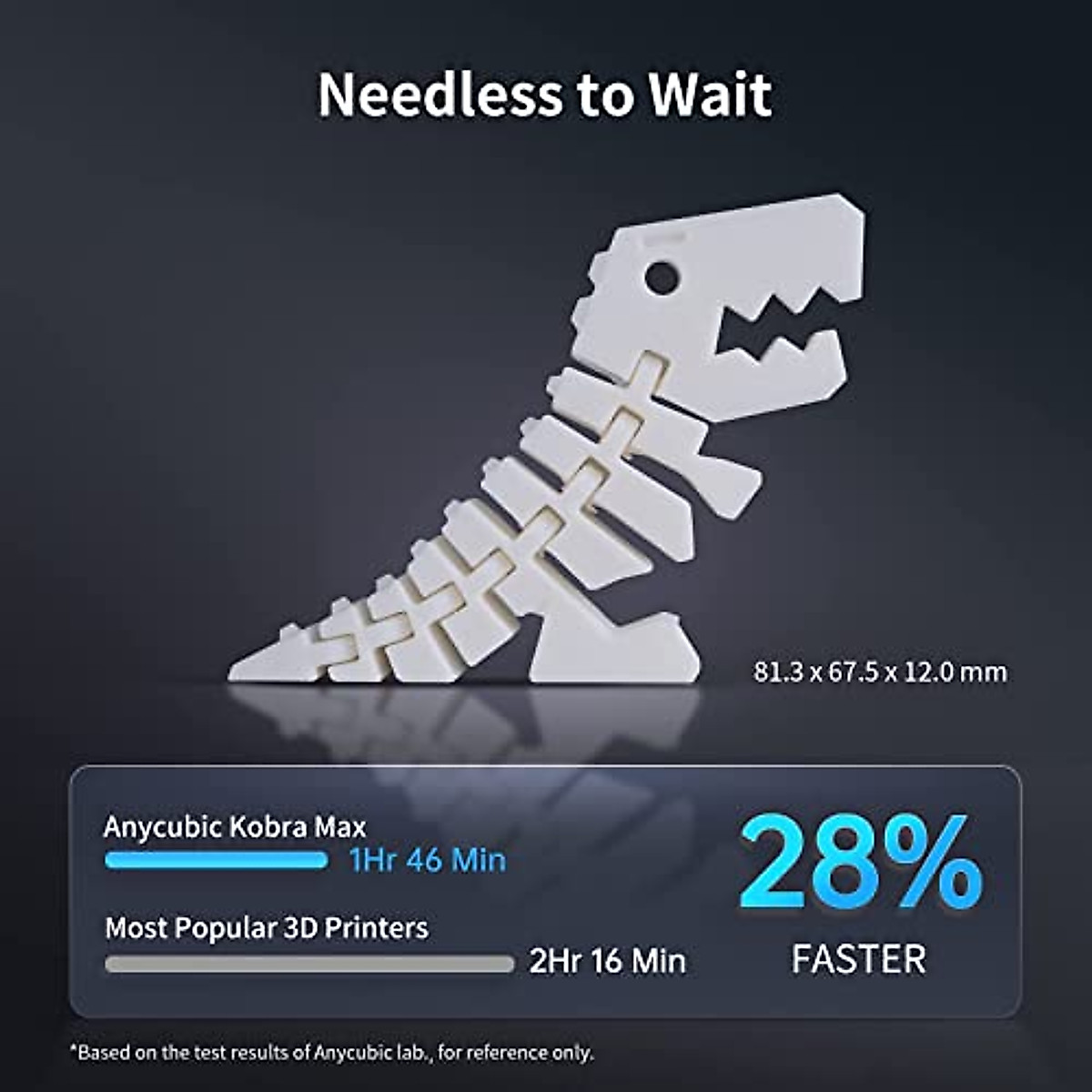 Anycubic Kobra Max 3D Printer, Large 3D Printer with Auto Leveling Pre-Installed, Stronger Construction and Higher Precision, Filament Run-Out Detection Easy to Use, Big Size 17.7" x 15.7" x 15.7"