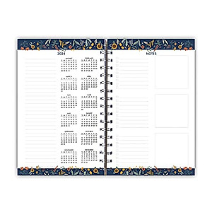2024 Weekly & Monthly Planner, 16-Month Engagement Calendar: September 2022 - December 2023, 9" x 6" - Harvest Sunflowers