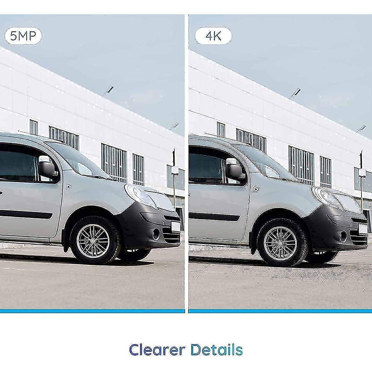 REOLINK 4K PoE Outdoor Security Camera, 3X Optical Zoom, Human/Vehicle Detection, Smart Alerts and Playback,Time Lapse,Work with Google Assistant, 24/7 Audio Recording, RLC-820A Bundle with RLC-822A