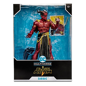 McFarlane Toys DC Black ADAM Movie MEGAFIG - SABBAC